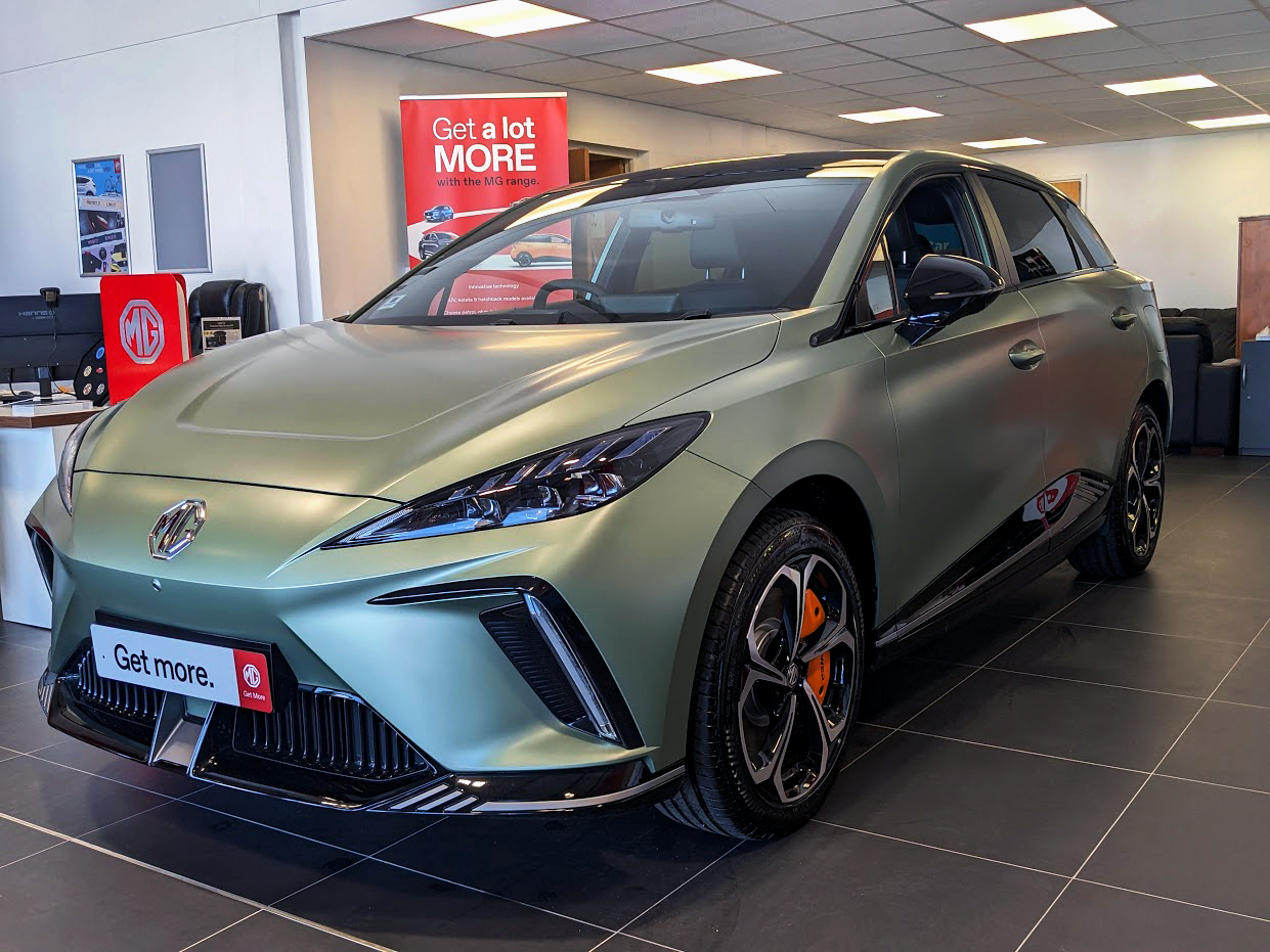 MG | THRILLING MG4 EV XPOWER ARRIVES AT HAWKINS | Hawkins | Cornwall