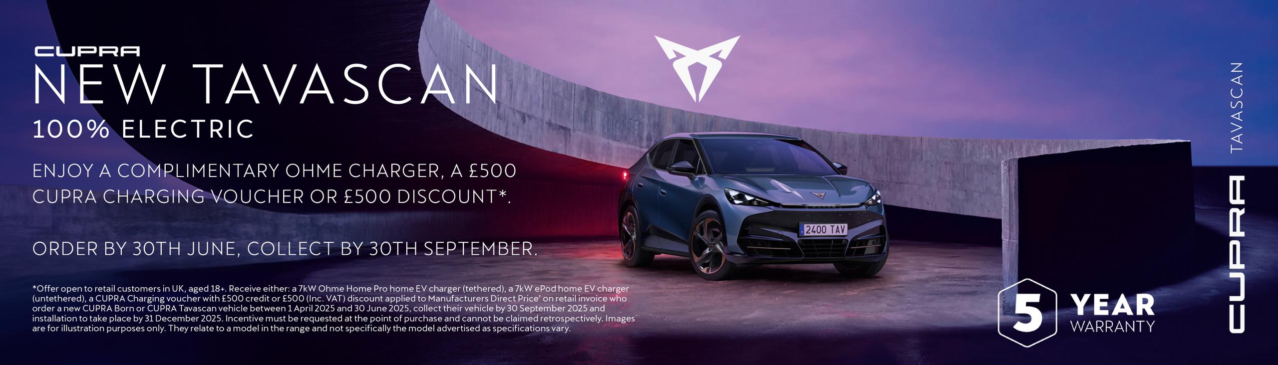 Cupra Tavascan - New Cupra Cars - Cupra Cars | D. M. Keith