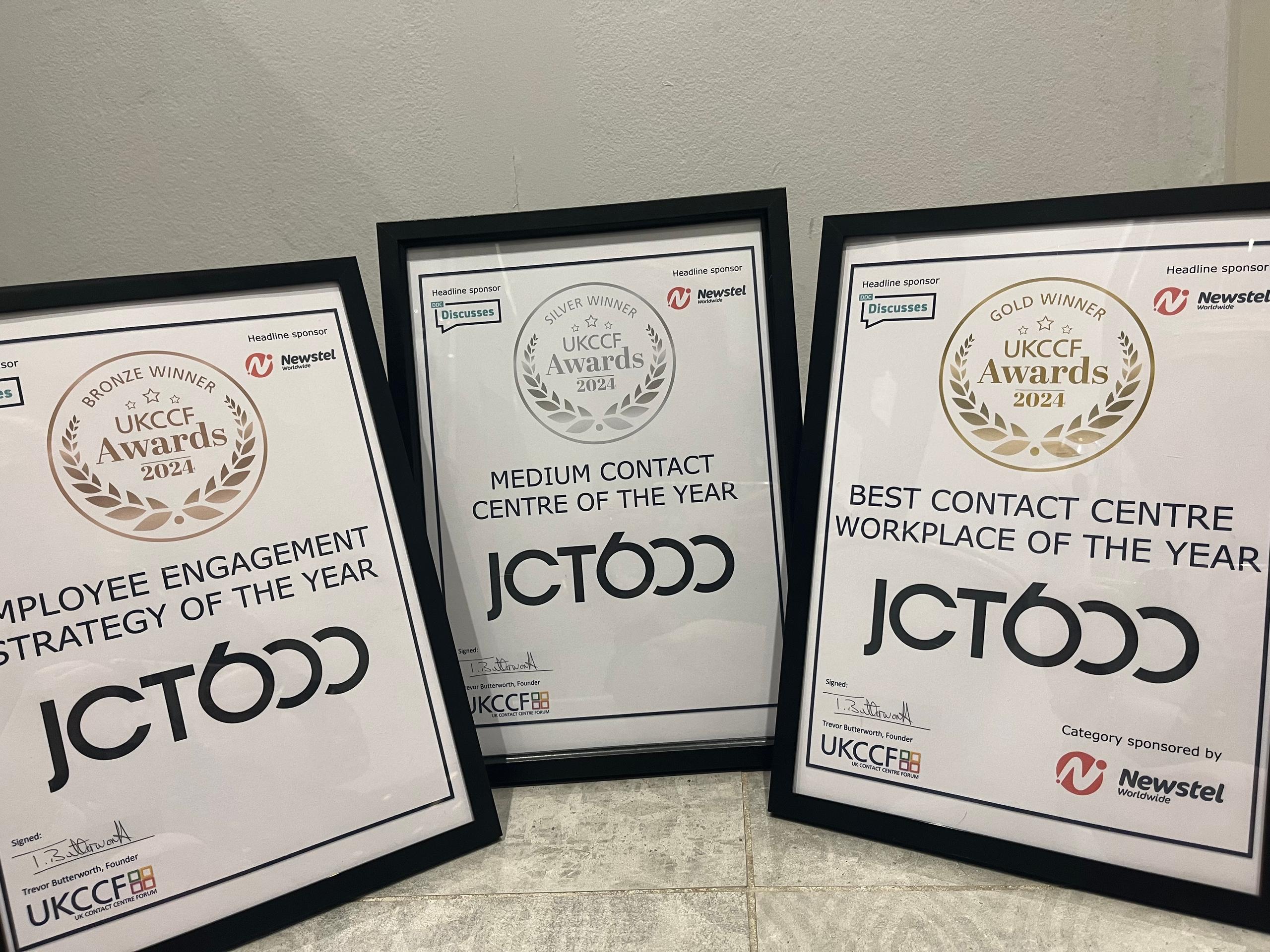 CSC Celebrates Success at the UKCCF Awards | JCT600