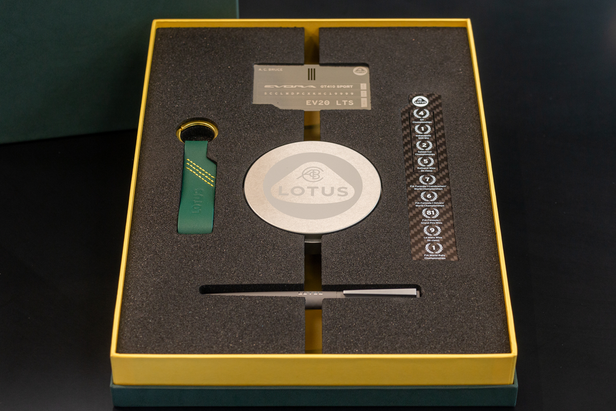 Lotus Certificate of Provenance | Caffyns Lotus Kent