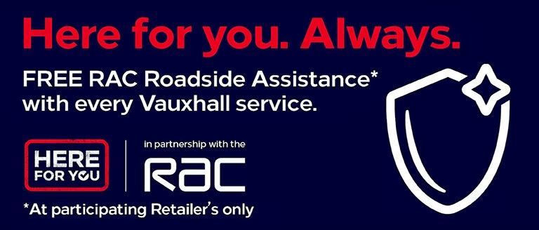 FREE RAC Roadside Assistance | Sussex & Kent | Caffyns Vauxhall