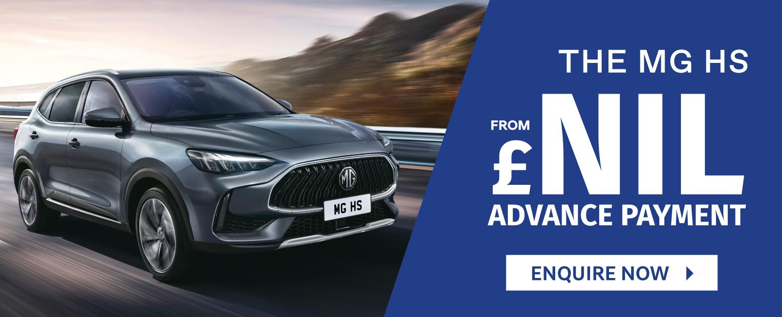New MG HS with Motability | Hampshire, West Sussex & Surrey | Richmond