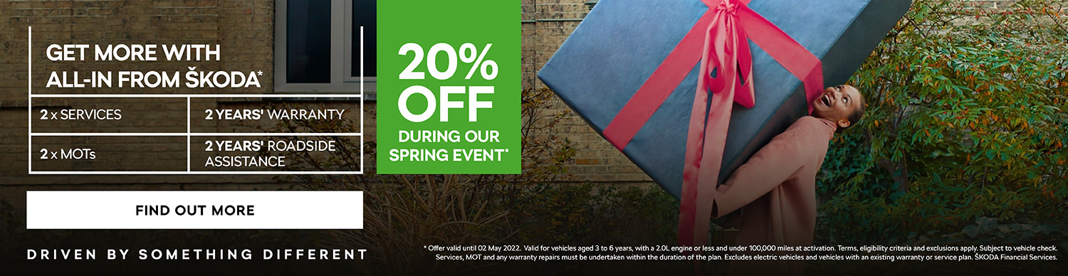 Skoda Service Plans | Kent | Caffyns Skoda
