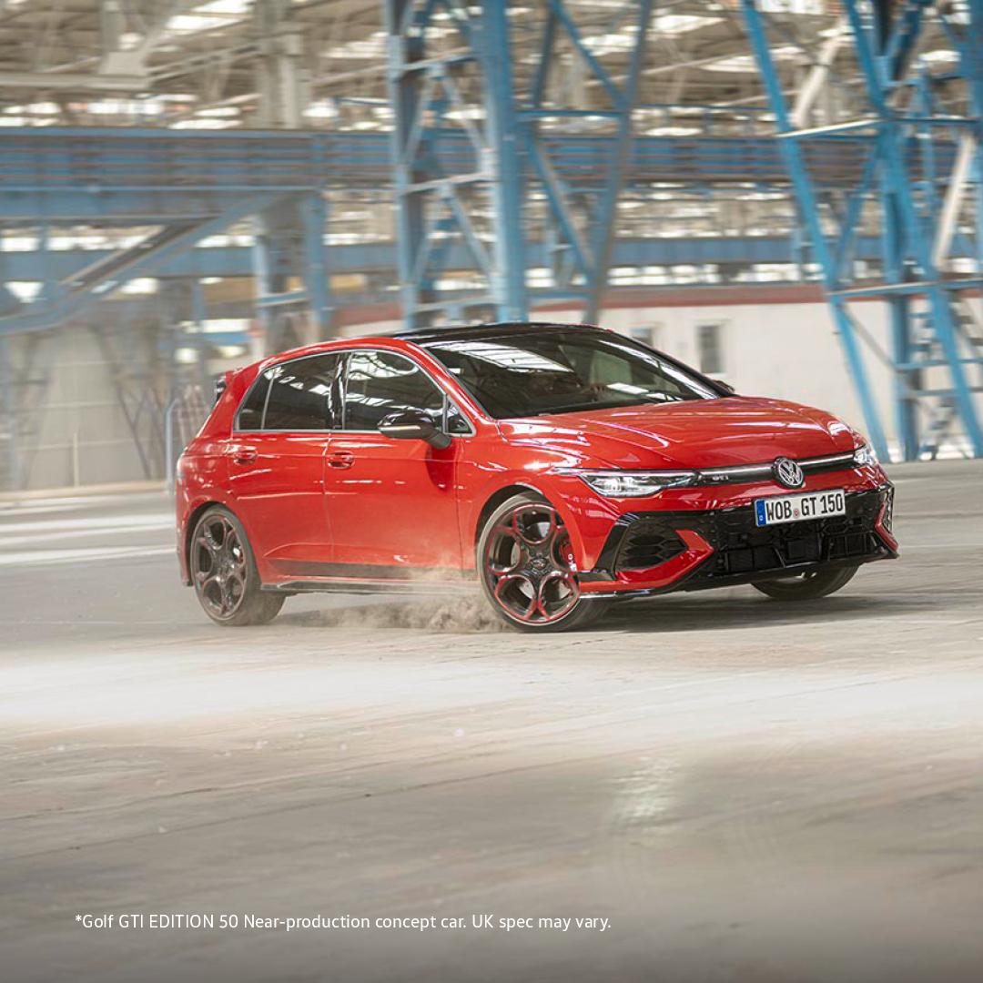 GTI Turns 50 in Style with the Limited Edition Golf GTI EDITION 50