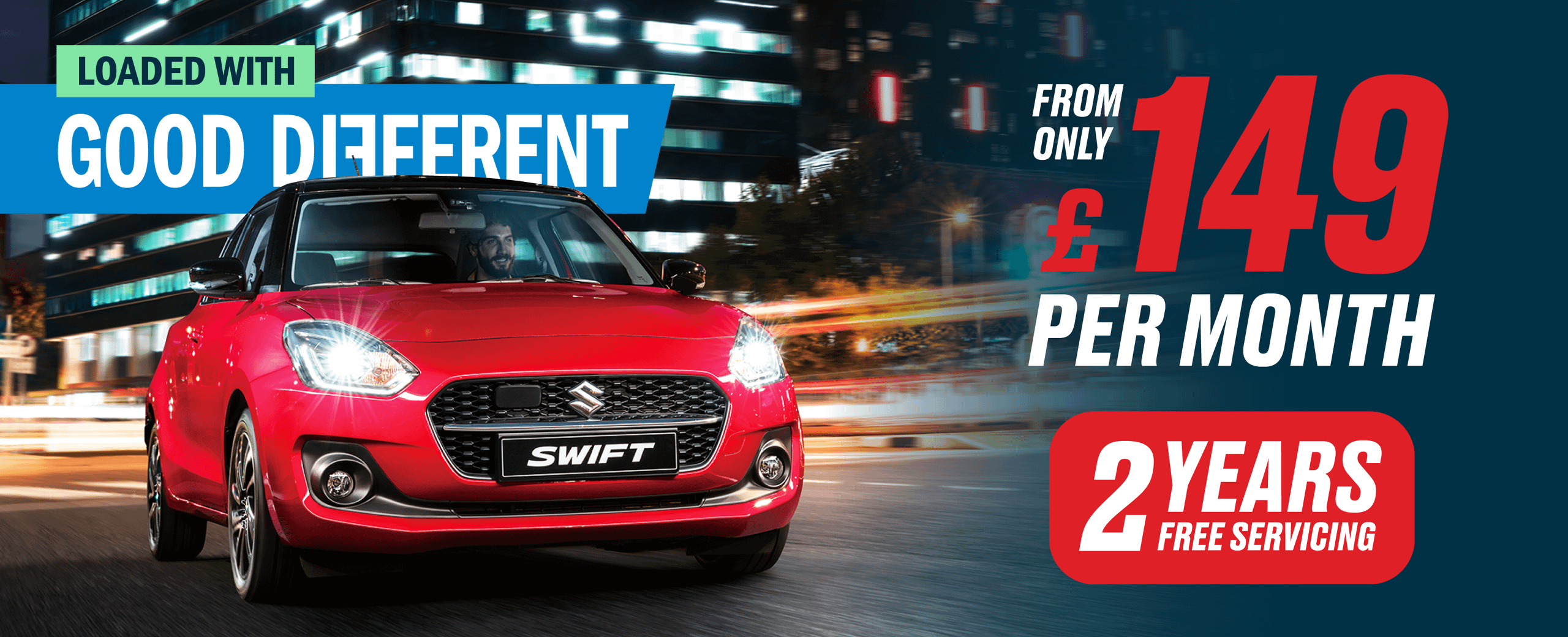 Suzuki Swift Offer | From £149 Per Month | Hampshire