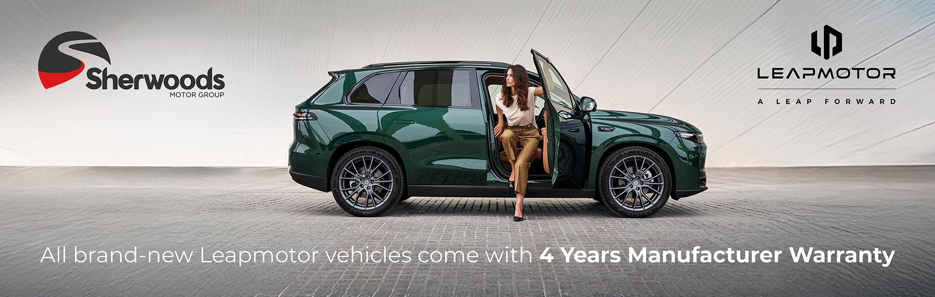 All New Leap Motor Vehicles Now Feature a 4-Year Warranty