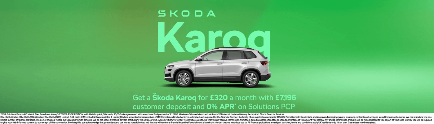 Karoq - New ŠKODA Cars - ŠKODA Cars | D. M. Keith