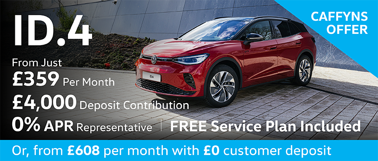 Volkswagen ID.4 With 0% APR Representative | Sussex & Kent | Caffyns ...