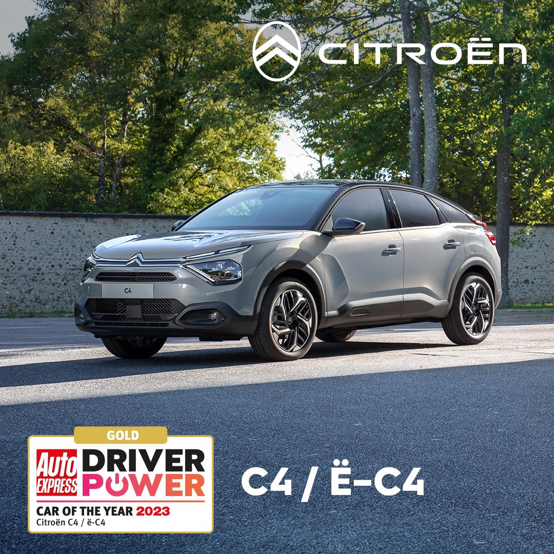 Citroën Triumphs as Auto Express Driver Power 2023 Winner | Sherwoods