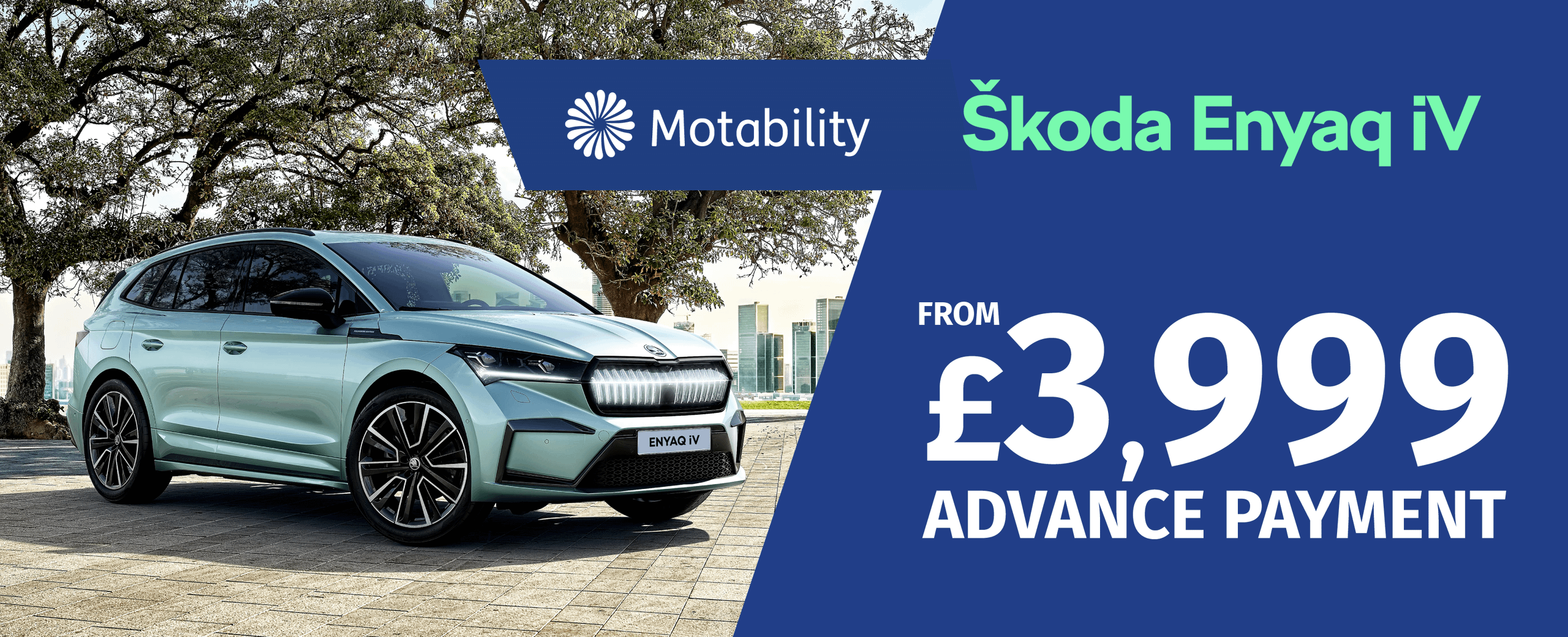 New Škoda Enyaq with Motability | Motability Specialists | Richmond Škoda