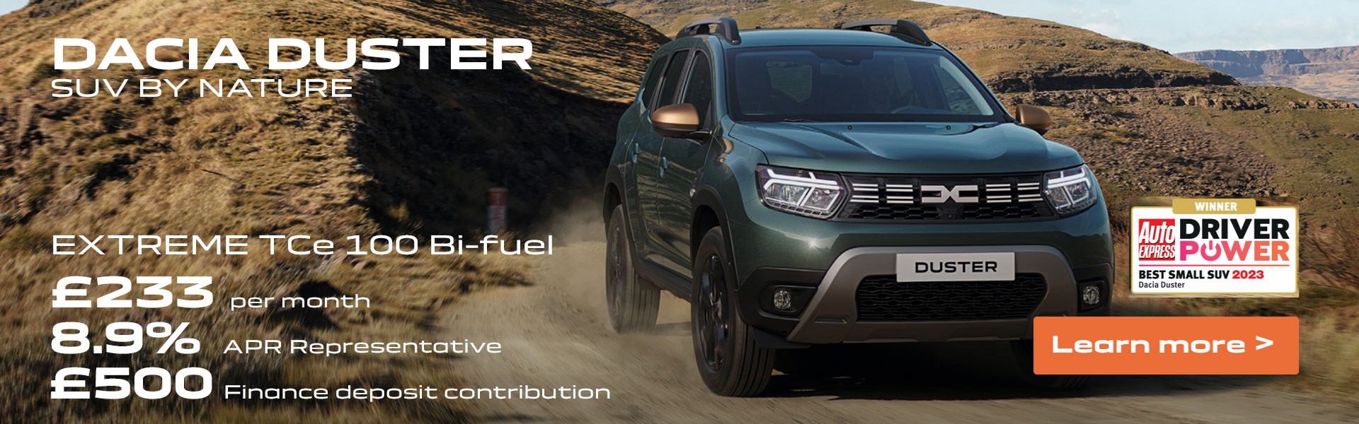 New & Used Dacia Vehicles | Norwich | Holden Dacia