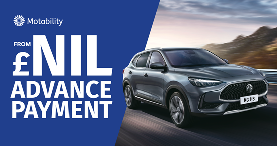 MG Motability Offers | From £NIL Deposit | Hampshire, West Sussex & Surrey
