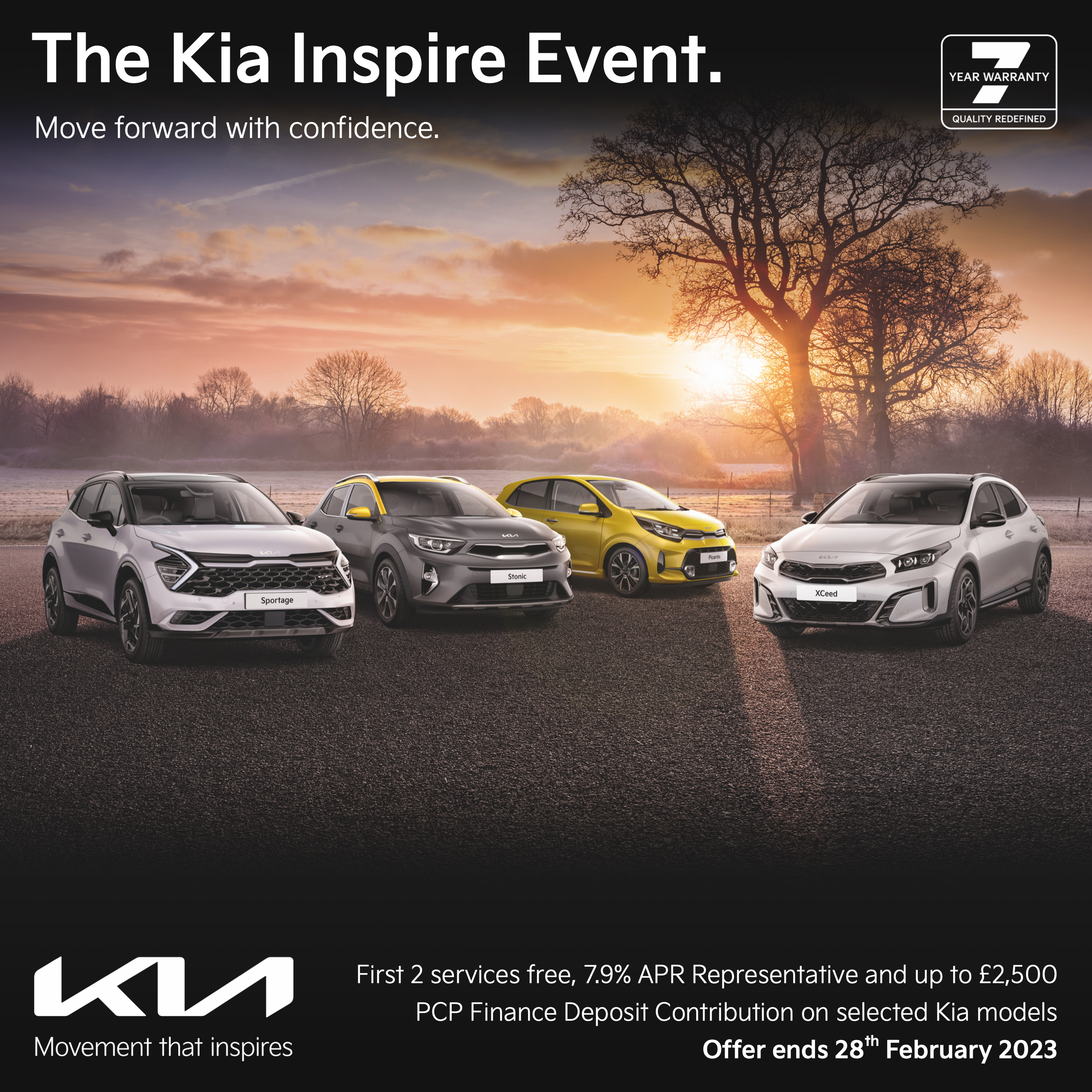 Kia New Car Offers | Cornwall | Hawkins Motor Group