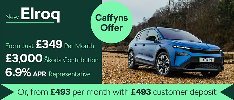 Škoda Elroq From £349 Per Month | Kent | Caffyns Škoda