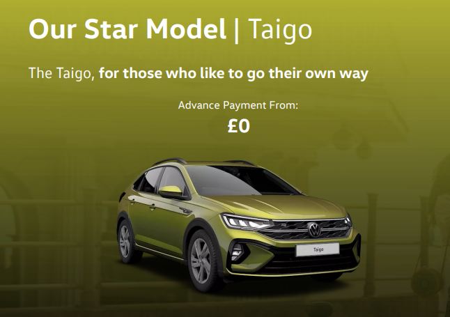 Volkswagen Motability Offers