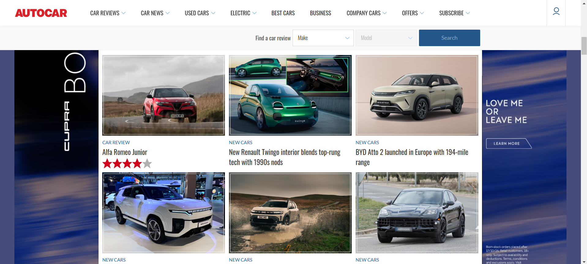 The Best Car Blogs 2025 | JCT600