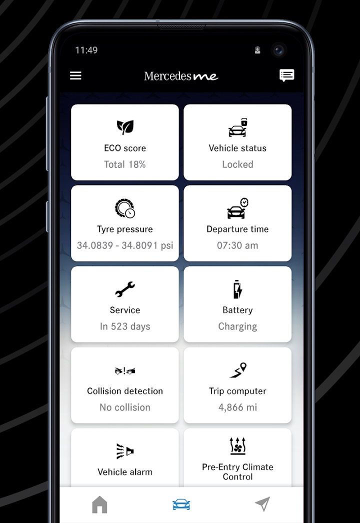 Discover the Mercedes me app