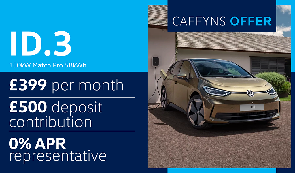 New & Used Volkswagen Dealer | Sussex & Kent | Caffyns Group