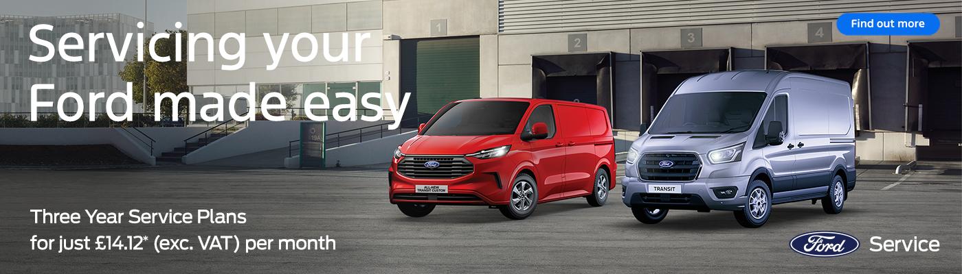 Ford Pro Vans in Yorkshire | New & Used Transit Vans | D. M. Keith